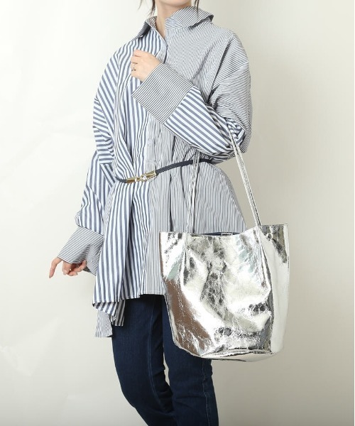 cache cache（カシュ カシュ）の「cachecache カシュカシュ クラシックメタリック肩入バケツトート（トートバッグ）」 - WEAR