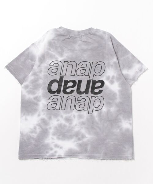 ANAP kids（アナップキッズ）の「anapボックスロゴビッグTシャツ【親子お揃い】（Tシャツ/カットソー）」 - WEAR