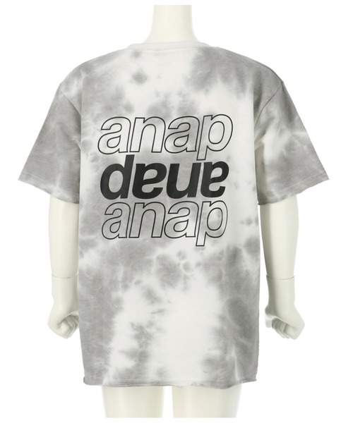 ANAP kids（アナップキッズ）の「anapボックスロゴビッグTシャツ【親子お揃い】（Tシャツ/カットソー）」 - WEAR