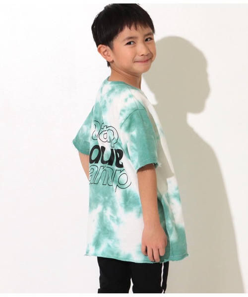 ANAP kids（アナップキッズ）の「anapボックスロゴビッグTシャツ【親子お揃い】（Tシャツ/カットソー）」 - WEAR
