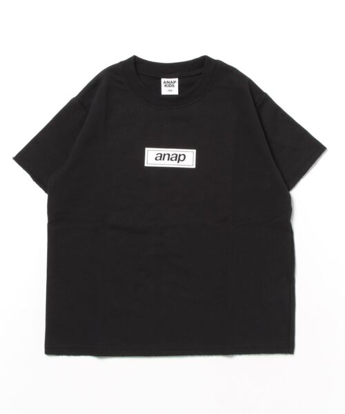 ANAP kids（アナップキッズ）の「anapボックスロゴビッグTシャツ【親子お揃い】（Tシャツ/カットソー）」 - WEAR