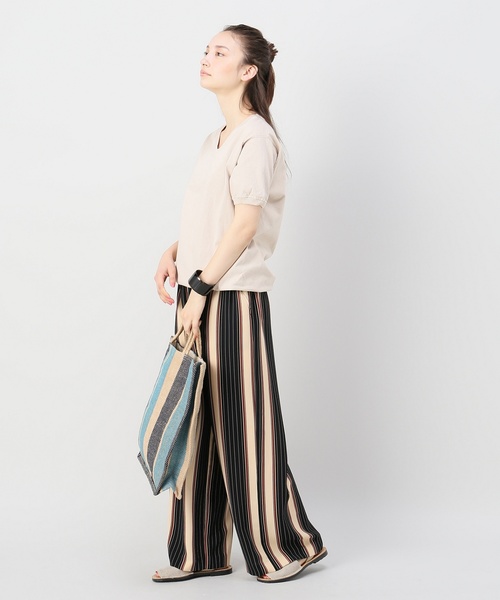 Goodwear（グッドウェア）の「【GOODWEAR/グッドウェア】Vネック ショートスリーブ カフアンドボトム リブ（Tシャツ/カットソー ...