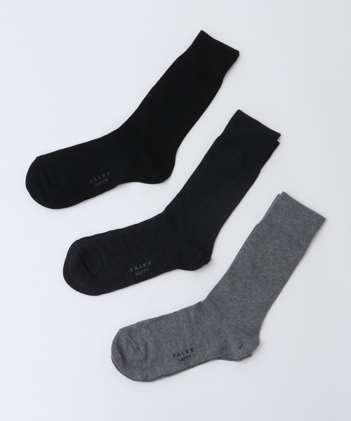 FALKE（ファルケ）の「FALKE / ファルケ 3パックBOXソックス Happy 3P Socks（ソックス/靴下）」 - WEAR