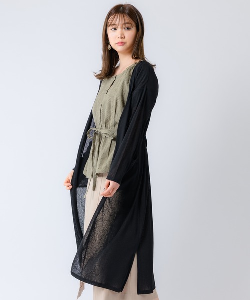 Rewde（ルゥデ）の「★UVｶｯﾄ★ﾛﾝｸﾞｶｰﾃﾞｨｶﾞﾝ（0R15-05111）（カーディガン/ボレロ）」 - WEAR