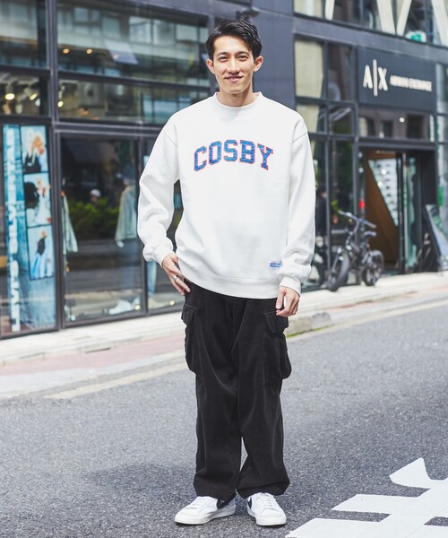 coen（コーエン）の「COSBY(コスビー)別注ワッペンロゴクルーネックスウェット（スウェット）」 - WEAR