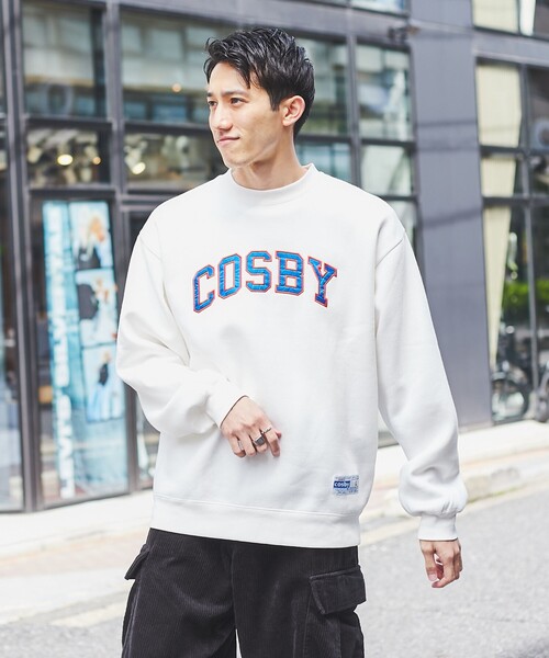 coen（コーエン）の「COSBY(コスビー)別注ワッペンロゴクルーネックスウェット（スウェット）」 - WEAR