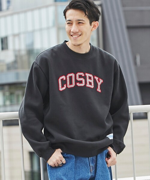 coen（コーエン）の「COSBY(コスビー)別注ワッペンロゴクルーネックスウェット（スウェット）」 - WEAR