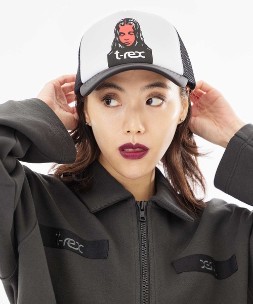 X-girl（エックスガール）の「X-girl × T-REX MESH CAP（キャップ）」 - WEAR