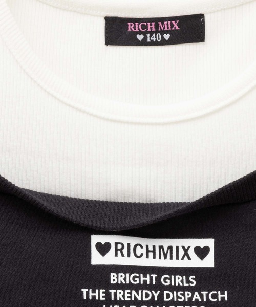 RICH MIX（リッチミックス）の「【 接触冷感 吸水速乾 】RICH MIX リッチミックス フェイクレイヤード ドッキングTシャツ（Tシャツ/カットソー）」 - WEAR
