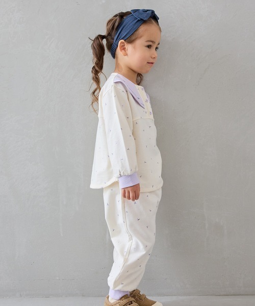 moimoln（モイモルン）の「【セットアップ】シードカラー長袖トップス＆ロングパンツ（セットアップ）」 - WEAR