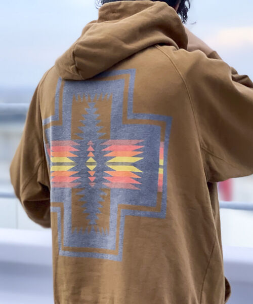 PENDLETON（ペンドルトン）の「【PENDLETON/ペンドルトン】バックプリント フーディ ラグラン プルオーバー パーカー 1475-5006（パーカー）」 - WEAR