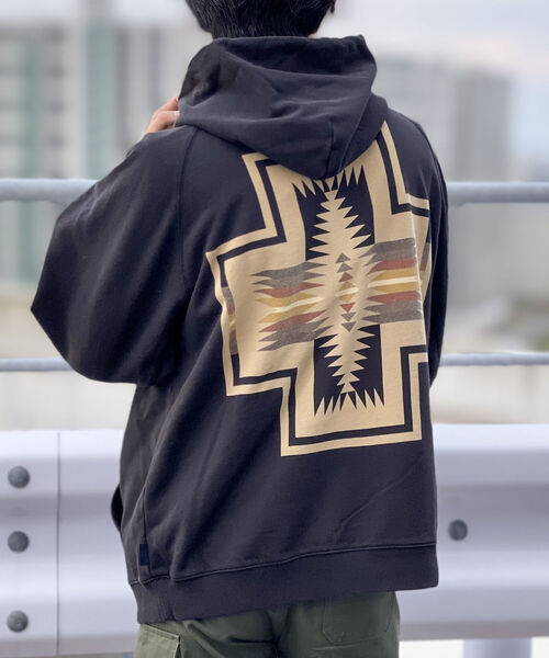 PENDLETON（ペンドルトン）の「【PENDLETON/ペンドルトン】バックプリント フーディ ラグラン プルオーバー パーカー 1475-5006（パーカー）」 - WEAR