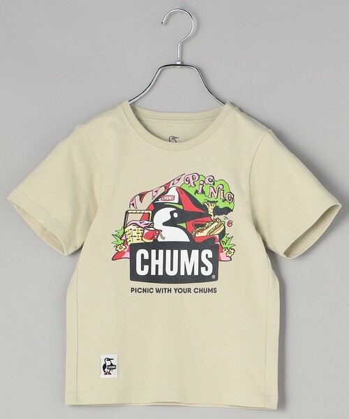 FREAK'S STORE（フリークスストア）の「限定展開 CHUMS/チャムス KIDS Picnic Booby T-Shirt キッズサイズ ピクニックプリントTシャツ/CH21 ...