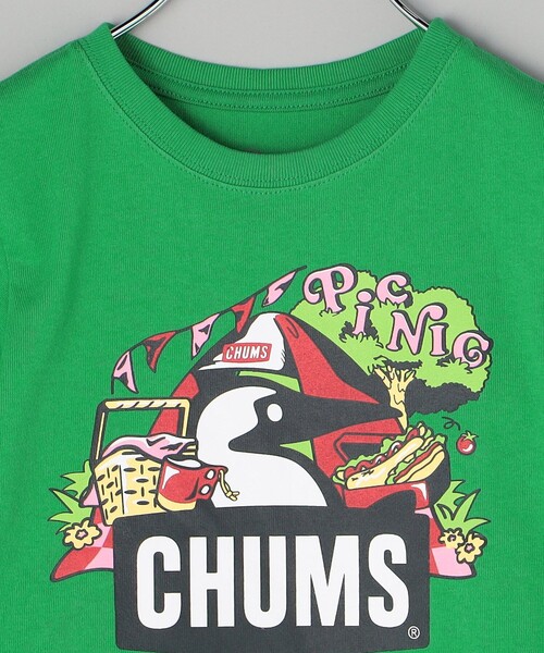 FREAK'S STORE（フリークスストア）の「限定展開 CHUMS/チャムス KIDS Picnic Booby T-Shirt キッズサイズ ピクニックプリントTシャツ/CH21 ...