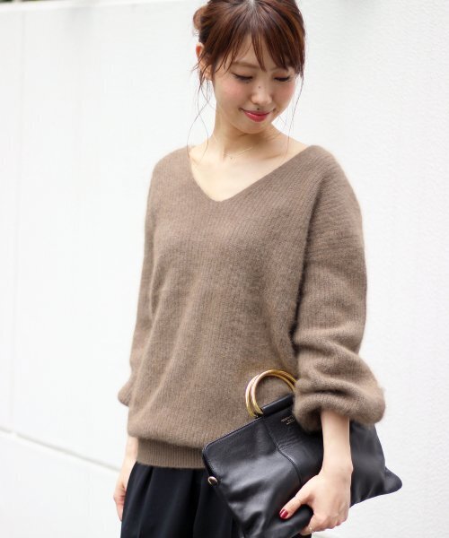 【ブランド古着】Vネックニット（ニット/セーター）｜Spick & Span（スピックアンドスパン）のファッション通販 - ZOZOUSED