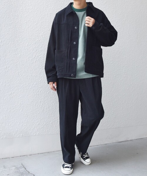 セール】SHIPS any:〈洗濯機可能〉SOLOTEX(R) コーデュロイ セミワイド