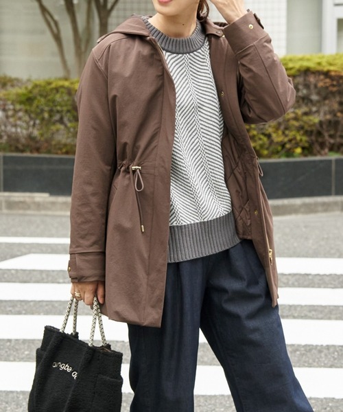 セール】【軽量／静電防止】sorona(R)撥水5WAYコート（ブルゾン