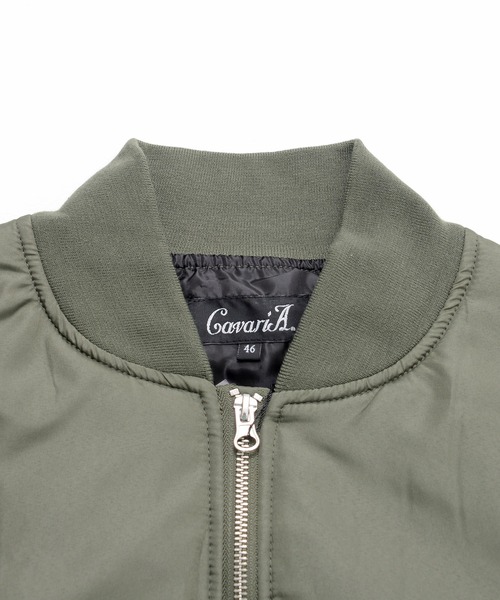 CavariA（キャバリア）の「『CavariA/キャバリア』中綿入りビッグMA-1ジャケット ボンバージャケット（MA-1）」 - WEAR