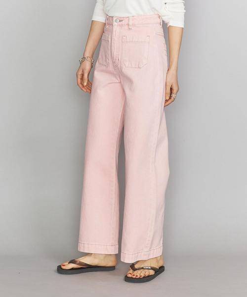 ROLLA'S（ローラス）の「＜ROLLA’S＞SAILOR デニムパンツ/PINK（デニムパンツ）」 - WEAR