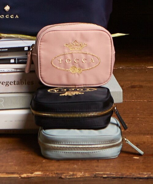 TOCCA（トッカ）の「LOGO MINI POUCH ミニポーチ（ポーチ）」 - WEAR