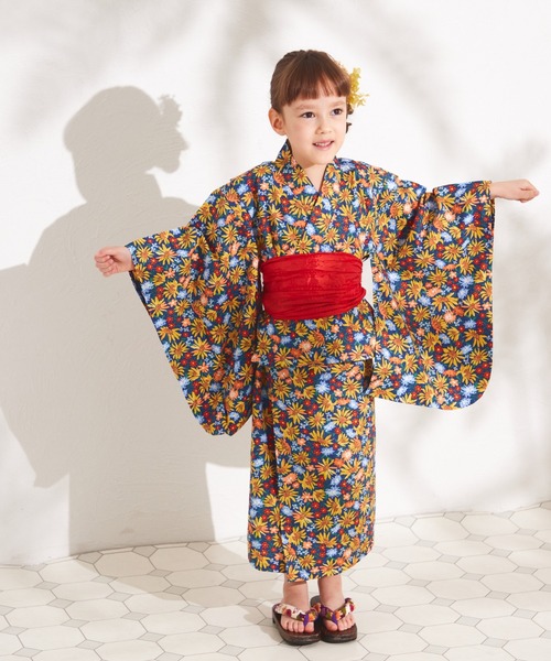 pairmanon（ペアマノン）の「【リンクコーデ】2WAY セパレートガールズ浴衣（浴衣）」 - WEAR