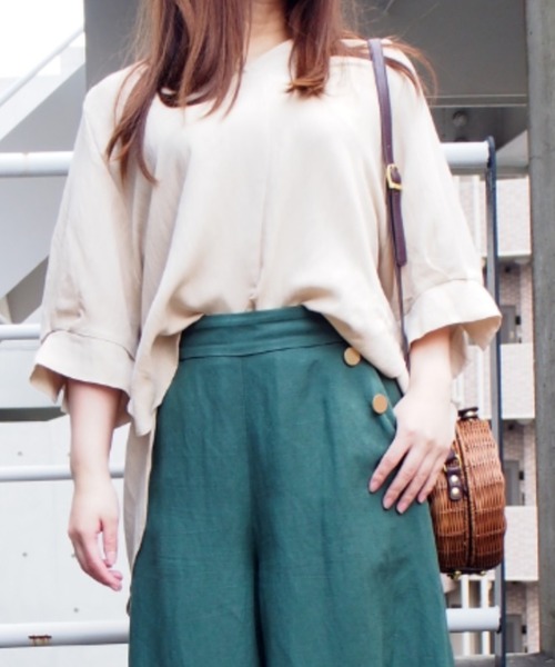 INTERPLANET（インタープラネット）の「BACKリボンブラウス（シャツ/ブラウス）」 - WEAR