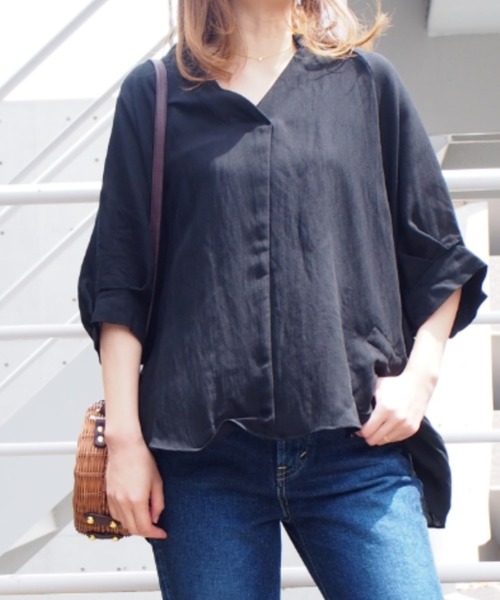 INTERPLANET（インタープラネット）の「BACKリボンブラウス（シャツ/ブラウス）」 - WEAR