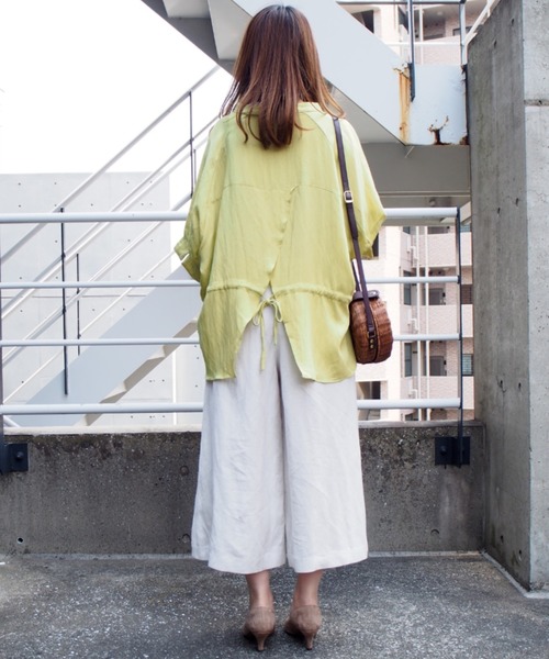 INTERPLANET（インタープラネット）の「BACKリボンブラウス（シャツ/ブラウス）」 - WEAR