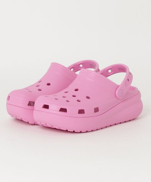 CROCS/クロックス CLASSIC CROCS CUTIE CLOG K/クラシック クロックス キューティー クロッグ 厚底 ...