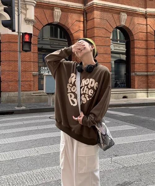 LYEON（リヨン）の「ハートロゴトレーナー（スウェット）」 - WEAR
