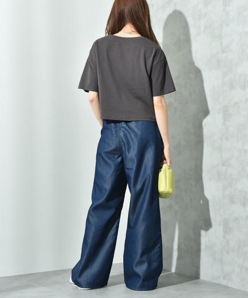 INTERPLANET（インタープラネット）の「刺繍ロゴT（Tシャツ/カットソー）」 - WEAR