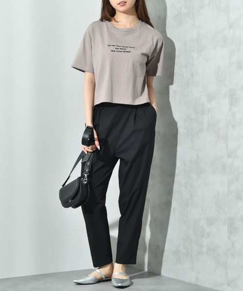 INTERPLANET（インタープラネット）の「刺繍ロゴT（Tシャツ/カットソー）」 - WEAR