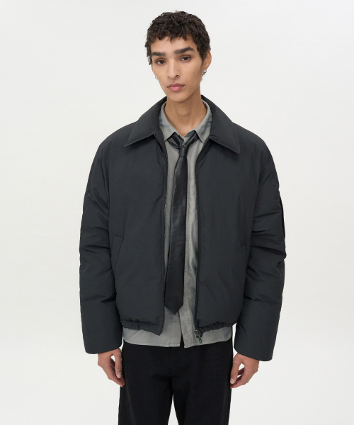 【セール】Color Flight Down Puffer BLACK（MA-1）｜INSILENCE（インサイロンス）のファッション通販 ...