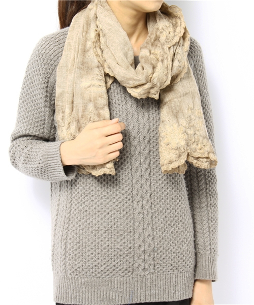 EFFE BEAMS（エッフェビームス）の「 Faliero Sarti / "RAFFAELLA" ストール（ストール/ショール）」 - WEAR