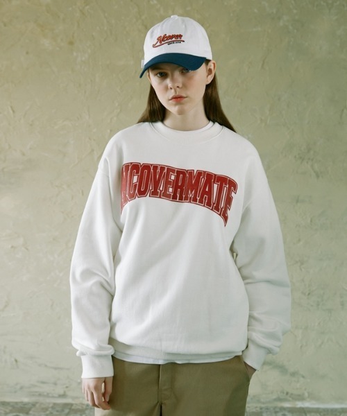 NCOVER（エヌカバー）の「【NCOVER 】メイトアーチロゴ スウェットシャツ / MATE ARCH LOGO SWEATSHIRT ...