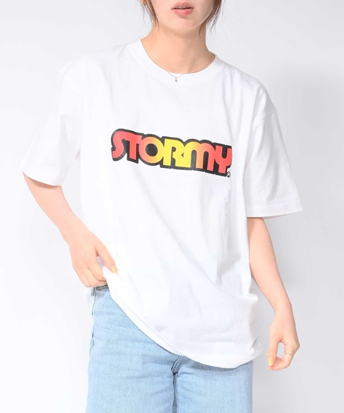 STORMY（ストーミー）の「ストーミー STORMY USA LOGO S/S T-SHIRTS 星条旗 Tシャツ 半袖Tシャツ カットソー ...