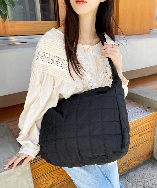 M2SUQARED（エムツースクエア）の「【M2SUQARED/エムツースクエア】キルティングショルダーバッグ（ショルダーバッグ）」 - WEAR