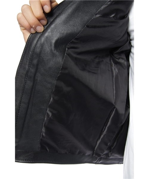 MIDWEST（ミッドウエスト）の「EINS レザーシングルライダース（ライダースジャケット）」 - WEAR