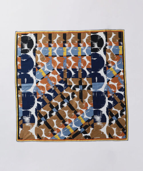 NOLLEY’S（ノーリーズ）の「【MAPOESIE PARIS/マポエジー パリ】幾何サークルスカーフ（ストール/ショール）」 - WEAR