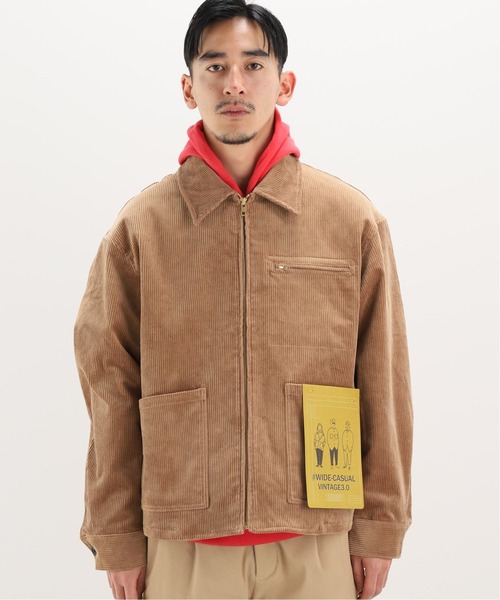 INHERIT（インヘリット）の「【#WC】CORDUROY ZIP BLOUSON（ブルゾン）」 - WEAR