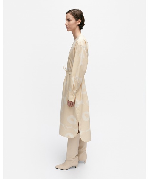 marimekko（マリメッコ）の「Unikko / Febina cotton poplin dress（ワンピース）」 - WEAR