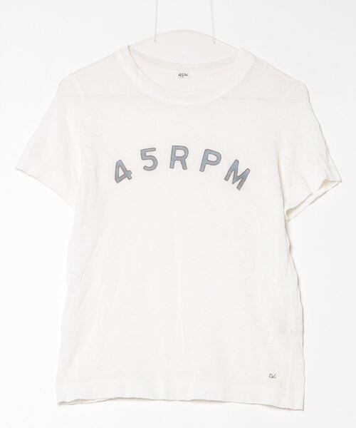 【セール/ブランド古着】半袖カットソー（Tシャツ/カットソー）｜45R（フォーティファイブアール）のファッション通販 - ZOZOUSED