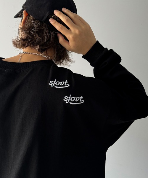 【セール】《Javaジャバコラボ》ランダムロゴ刺繍綿100%長袖カットソー（Tシャツ/カットソー）｜Java（ジャバ）のファッション通販 - ZOZOTOWN