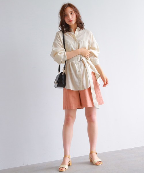 OZOC（オゾック）の「 [2WAY]型押しフラップショルダーバッグ（ショルダーバッグ）」 - WEAR