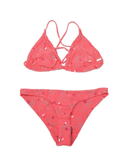 VOLCOM（ボルコム）の「【VOLCOM】 SWIMWEAR/Stems From Tri & Hipster/レッドカラービキニ2点上下 ...