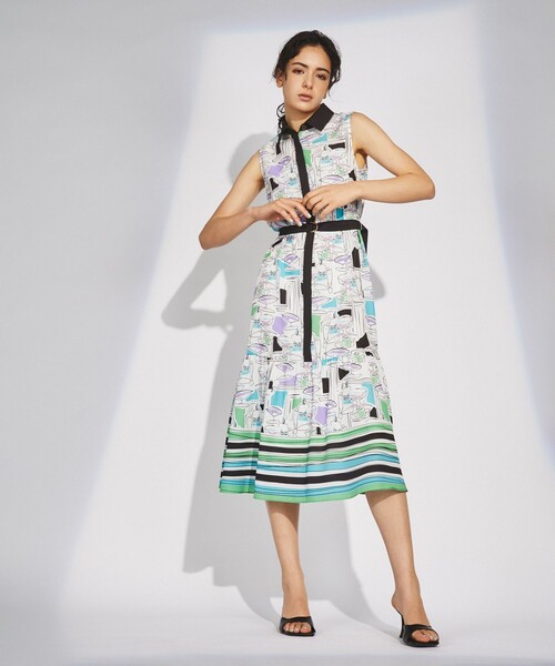 平和屋着物○上質な小紋 総絞り 更紗花文 正絹 逸品 DAAZ0655ps