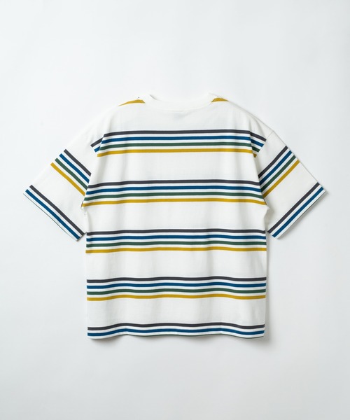 GISHER（ギッシャー）の「STRIPED TEE（Tシャツ/カットソー）」 - WEAR