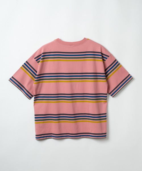 GISHER（ギッシャー）の「STRIPED TEE（Tシャツ/カットソー）」 - WEAR