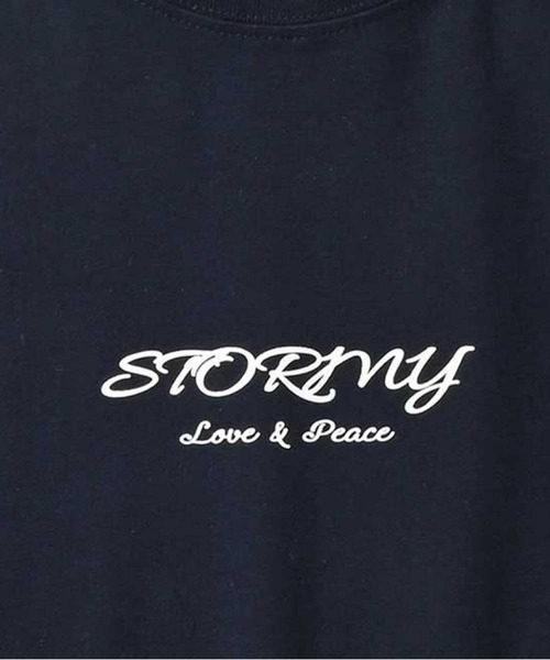 STORMY（ストーミー）の「ストーミー STORMY SCRIPT LOVE&PEACE S/S T-SHIRTS Tシャツ 半袖Tシャツ ...