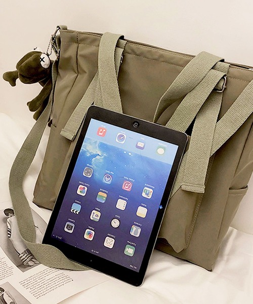 florist（フローリスト）の「【軽量/撥水】【A4収納可】2WAYユニセックスカジュアルトートバッグ/ショルダーバッグ（ショルダーバッグ）」 - WEAR